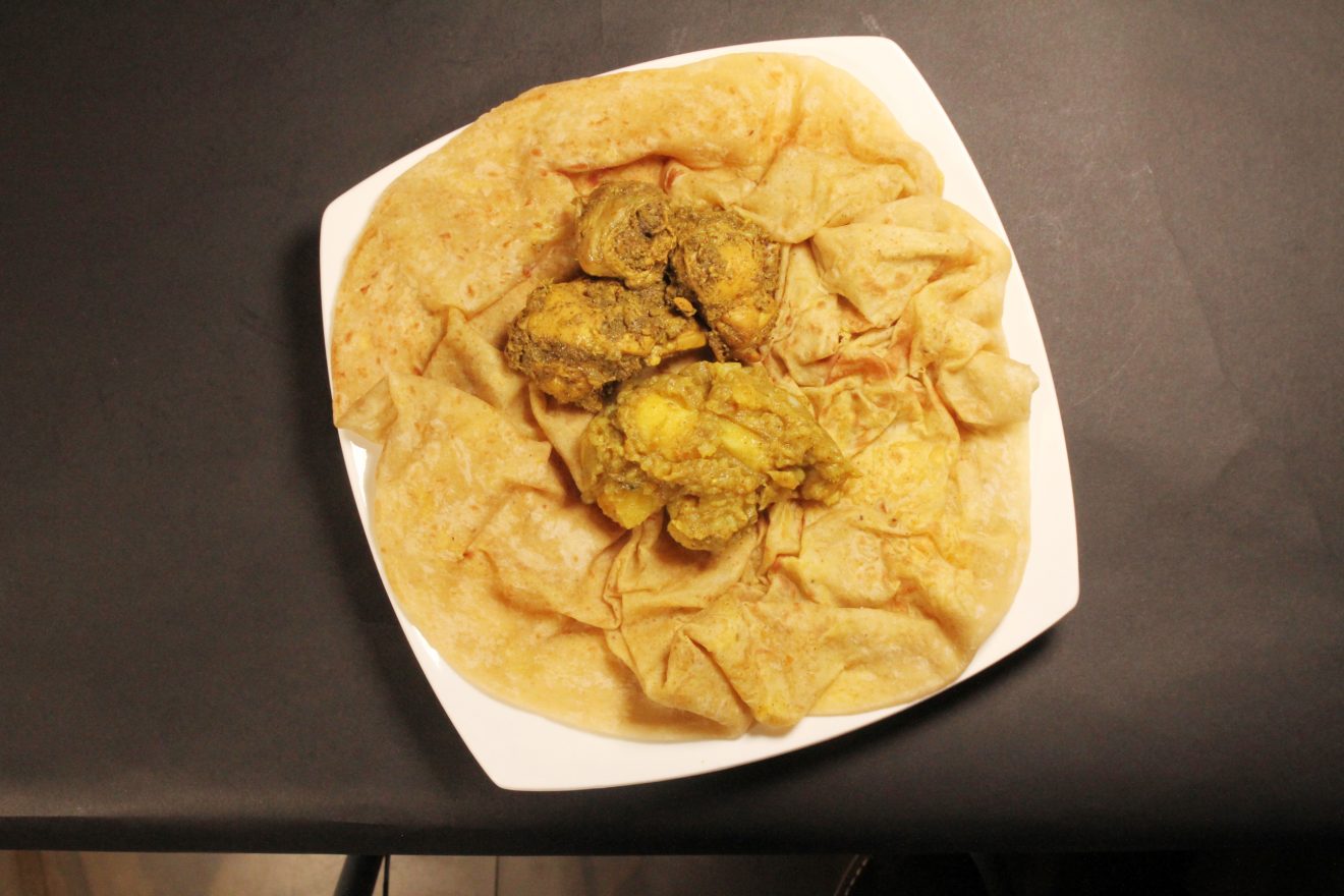 Boneless Chicken Dhal Puri Wrap (Regular) - Hosein's Roti Shop